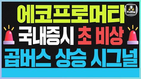 🔴에코프로머티 주가전망🔴에코프로 주가전망 에코프로비엠 대응전략 에코프로머티 목표가 국내증시 초비상 곱버스 상승 시그널 나왔다 국내증시에 미치는 영향은 내일부터 관망모드