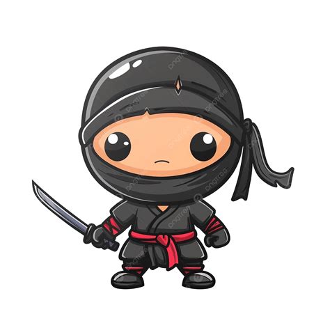 귀여운 닌자 마스코트 디자인 닌자 일본어 전사 Png 일러스트 및 이미지 에 대한 무료 다운로드 Pngtree