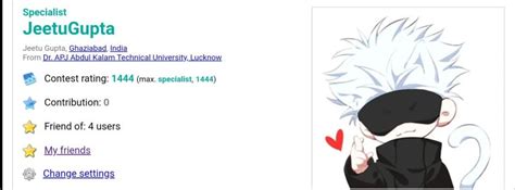 Jeetu Gupta On Linkedin Ontothenextchallenge Codeforces Leetcode