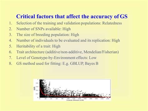 Genomic Selection In Plants Pptx Genetics Science