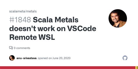 Scala Metals Doesnt Work On Vscode Remote Wsl · Issue 1848 · Scalametametals · Github