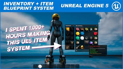 Ue5 Inventory And Item Blueprint System Version 3 Now Available Youtube