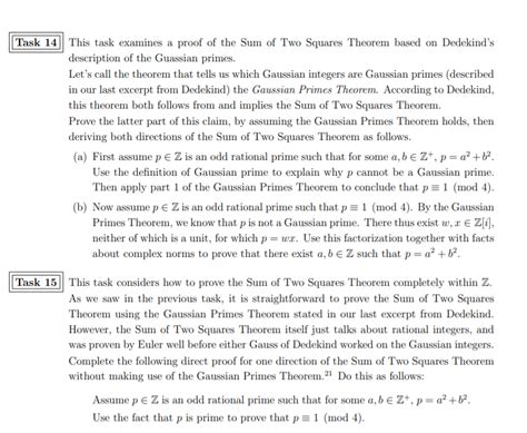 Solved Task 14 This Task Examines A Proof Of The Sum Of Two