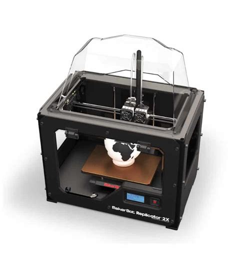 Makerbot Replicator 2x Dual Extruder 3d Printer Solvelight Robotics