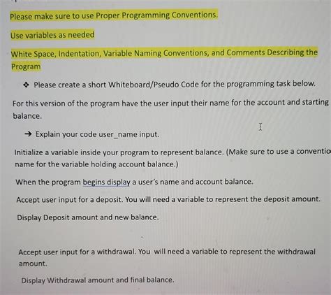 Solved White Space Indentation Variable Naming