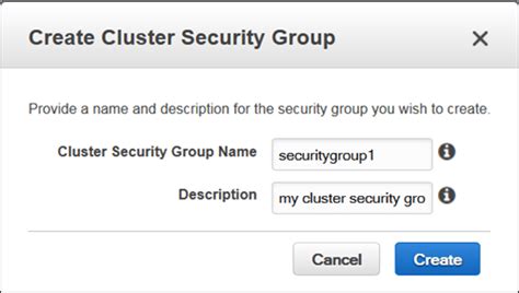 Manage Cluster Security Groups Cloudysave