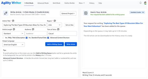 Agility Writer Review Best Long Form Ai Writer Adam Seo