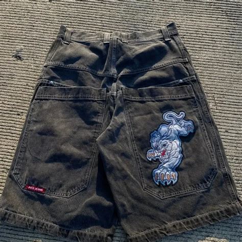 Pantalones Cortos Y2k Jnco Hip Hop Para Hombre Y Mujer Pantal N Corto