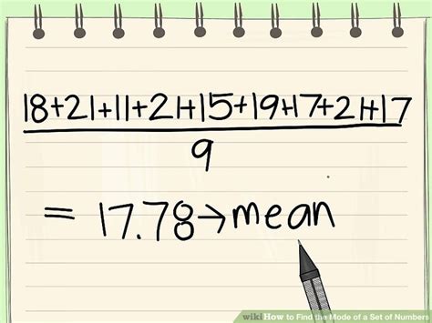 2 Easy Ways To Find The Mode Of A Set Of Numbers WikiHow