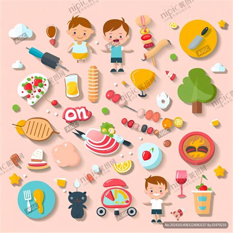 Ai创作图儿童食品插画 儿童食物插画 零食餐饮儿童用品 儿童食品海报 手绘儿童零食 立体食物素材 儿童食品儿童玩具 儿童用品插画素材 儿童玩具儿童食品 食用类用素材 儿童节美食节 零食吃货卡通