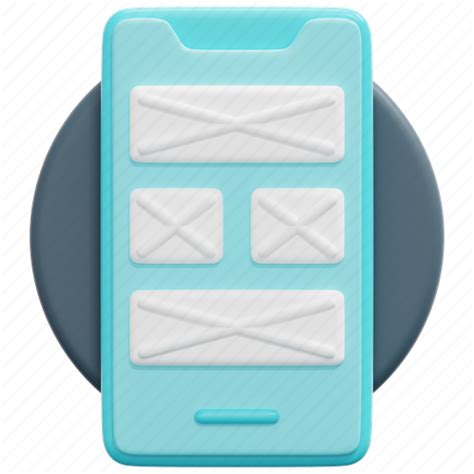 Mockup Ux Ui Design Template Layout Mobile Icon Download On