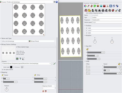 Wish Adjusting Mapping Rotation Without Distortion Rendering Mcneel Forum