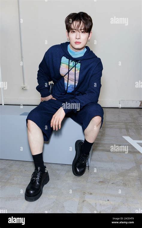 Rikimaru Chikada Attends Jw Anderson Springsummer 2025 Runway During