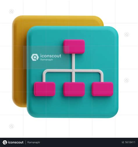 Obtén Diagrama De Flujo 3d Icon De Por Descarga Gratuita En Desarrollo