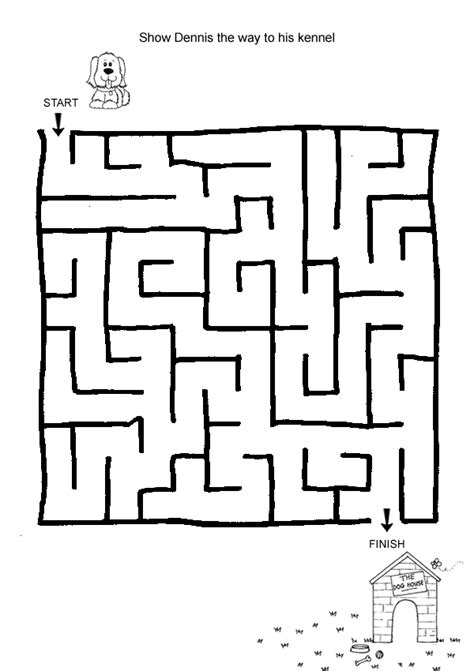 Summer Mazes Printable