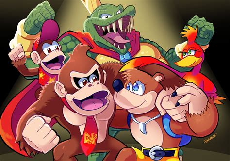 Banjo Banjo Kazooie Diddy Kong Donkey Kong Kazooie Banjo Kazooie