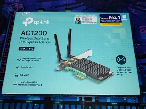 Tp Link Archer T4e Ac1200 Wireless Dual Band Pci Express Adapter Computers And Tech Parts