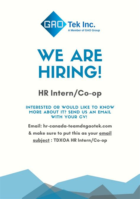 Onam A On Linkedin Hiring Hiringinterns Coop Hiringcoop