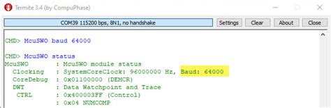 Swo With Arm Cortex M33 Mcu On Eclipse