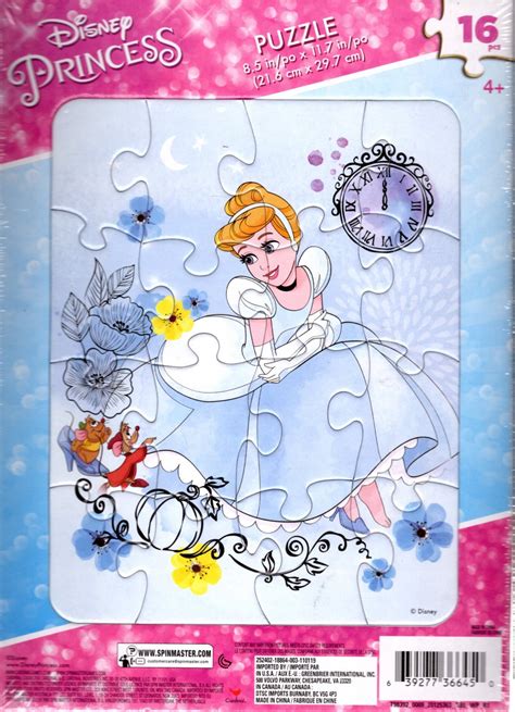 Disney Princess Pieces Jigsaw Puzzle Set Of