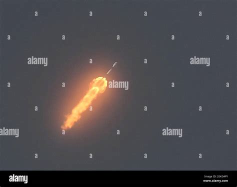 A Spacex Falcon 9 Rocket Carrying The Saocom 1b Earth Observation