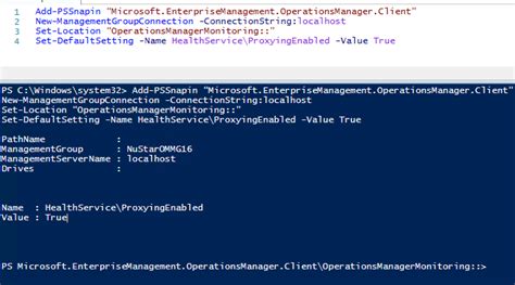 Setting Agent Proxy As Enabled In Scom 2016 Dashboard Server