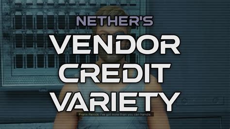 Nether S Vendor Credit Variety V1 0 1 Allmods Net