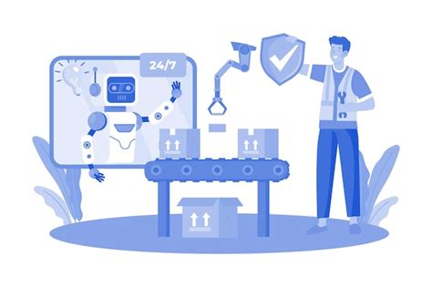 Premium Vector Ai Improves Efficiency In Various Industries