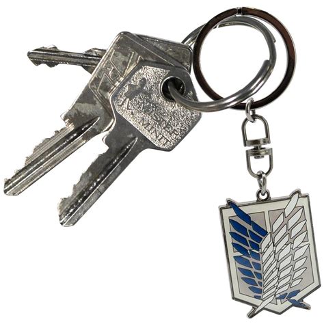 Attack On Titan The Wings Of Freedom Scout Regiment Symbol Keychain — Poggers