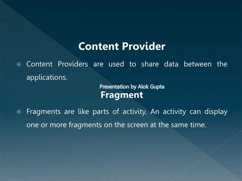 Android Introduction Powerpoint Slides Learnpick India