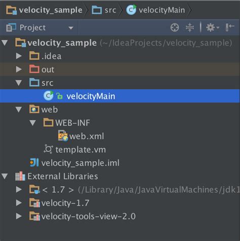Java Velocity Intellij Ide Stack Overflow