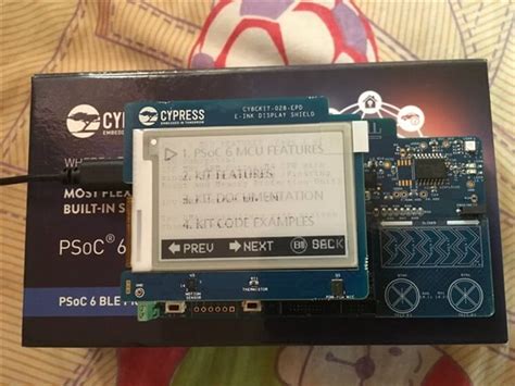 Cypress PSoC BLE Pioneer Kit CY CKIT BLE Review Element Community