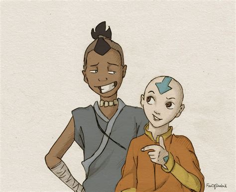 Sokka And Aang By Fanofsherlock On Deviantart