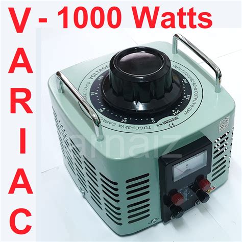 Hossoni Variac Variable Transformer Voltage Regulator Tdgc2 1000w