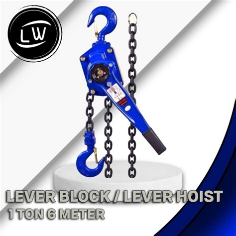 Jual Lever Block 1 Ton 6 Meter Lever Chain 1 Ton 6 Meter Lever