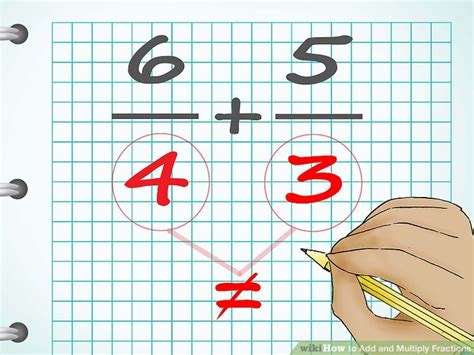 How To Add And Multiply Fractions 10 Steps With Pictures