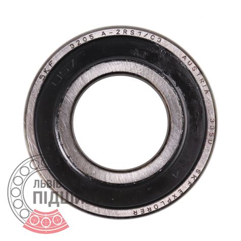 Bearing 3205 A-2RS1/C3 [SKF] Double row angular contact ball bearing ...