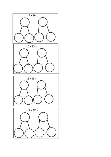 adding 2 digit numbers teaching resources