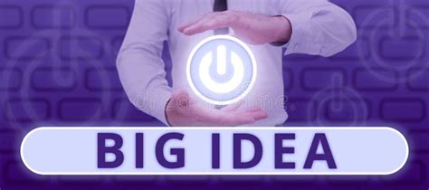 Conceptual Caption Big Idea Internet Concept Having Great Creative Innovation Solution Or Way