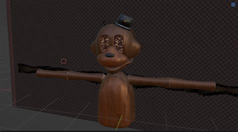 My First Fnaf 3d Model R Fivenightsatfreddys