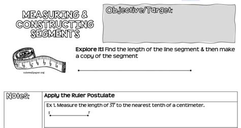 Big Ideas Geometry Chapter 1 2 Measuring And Constructing Segments