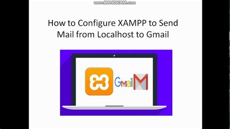 How To Configure Xammp To Send Mail From Localhost To Gmail Youtube