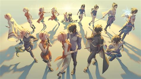 Haruno Sakura And Uchiha Sasuke Naruto And More Drawn By Lilithbloody Danbooru