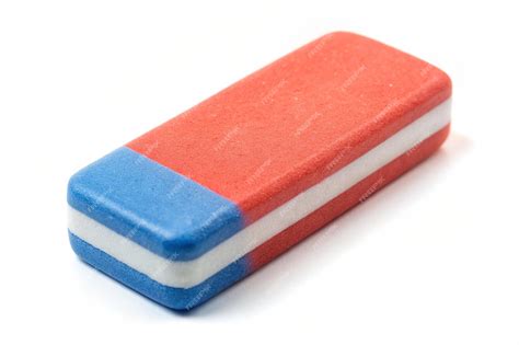 Premium Photo Eraser Isolated On White Background Eraser Closeup Isolated On White Background
