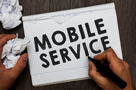Writing Note Showing Mobile Service Business Photo Showcasing Radio