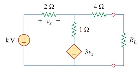 Solved Find A Load Resistor Rl That Can Maximize The