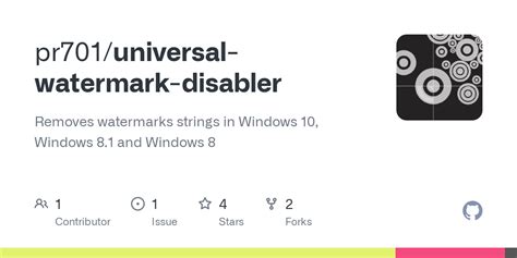 Github Pr Universal Watermark Disabler Removes Watermarks Strings In Windows Windows