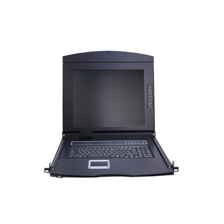 Lcd Console With Port Kvm Switch Vga Usb