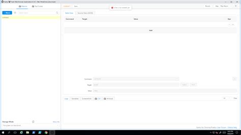 Issue 539 Error Xfile Is Not Installed Yet Bug Reports Ui