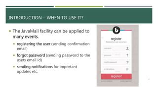 Java Sending Mail PPTX Email Internet